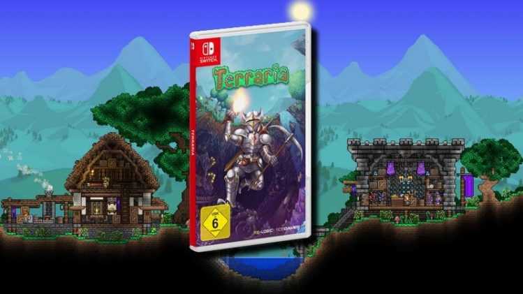 2D action adventure "Terraria" released for Nintendo Switch
