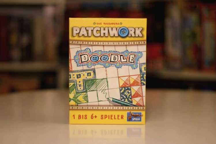 Rezension zu Patchwork Doodle von Lookout Spiele: Wer kreiert die schönste Decke?