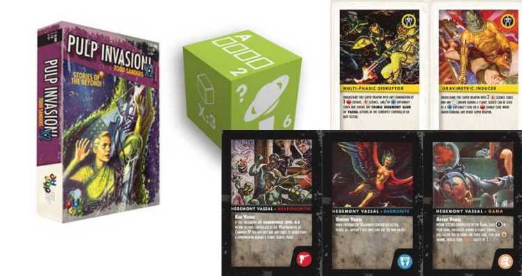 Pulp Invasion: Zwei Erweiterung X2 in der Spieleschmiede