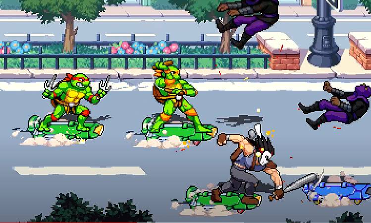 Teenage Mutant Ninja Turtles: Shredder's Revenge bald da