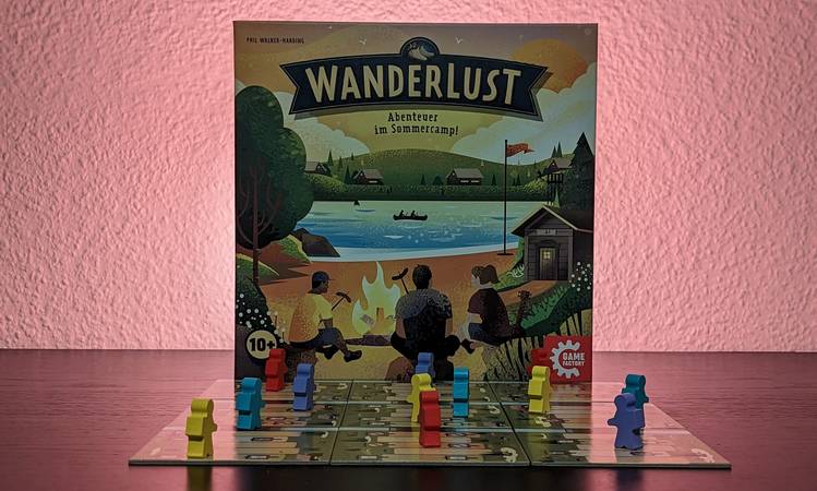 Brettspiel-Rezension zu Wanderlust - Abenteuer im Sommercamp!: Ein schöner Einstieg ins Deck ...