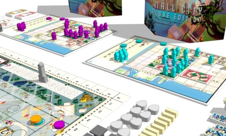 Small City: Städtebau-Brettspiel in der Spieleschmiede