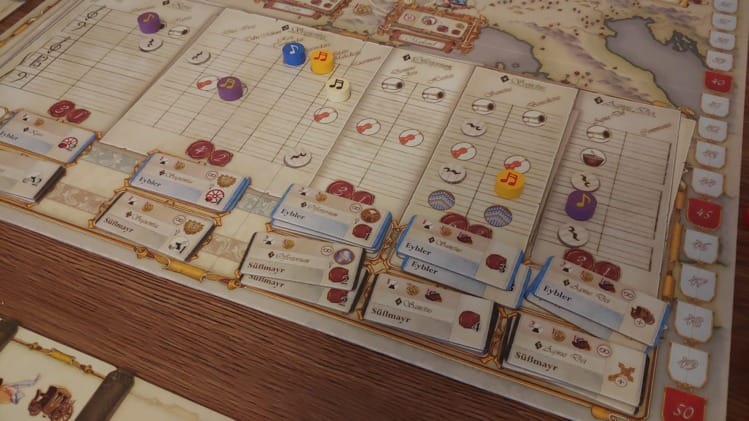 Brettspiel-Rezension zu Lacrimosa: Ein Spiel zu Ehren Mozarts Brettspiel-Rezension zu Lacrimosa: Ein Spiel zu Ehren Mozarts