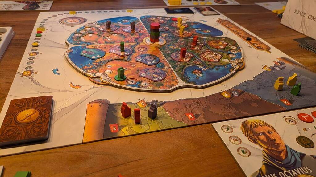 Board game review of Age of Rome: Wild back and forth in ancient Rome