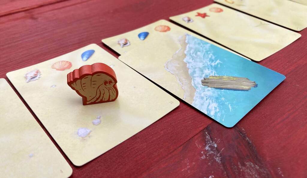 Board game review of Hermit: Solo game fun with only 18 cards