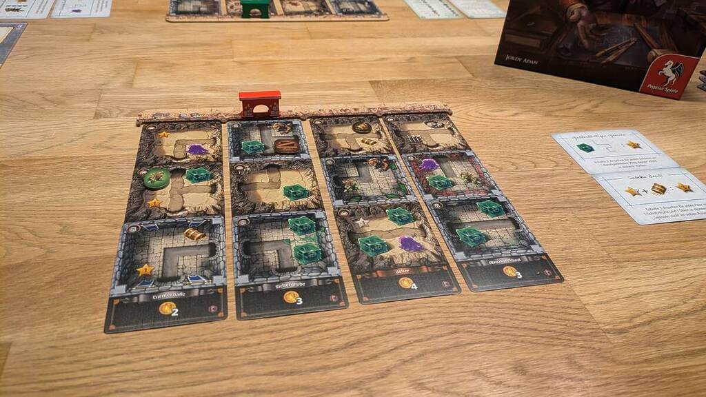 Brettspiel-Rezension zu Dungeon Designer: Gelungene Dungeons im Roll ...